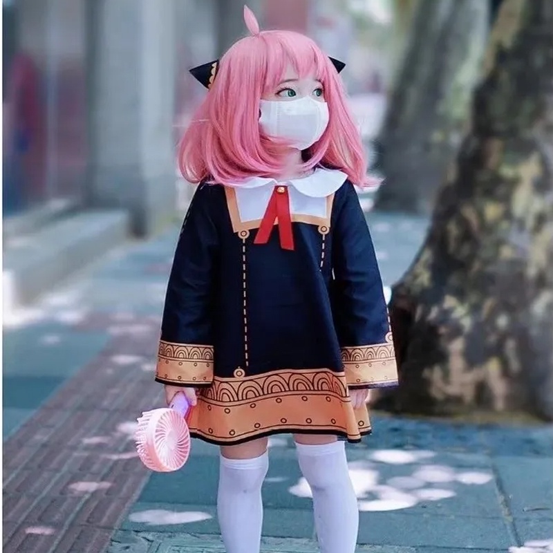 Aniya cos Ropa + De Cabeza/Forger Deanya/Peruca SPY X Familia/Anya ...
