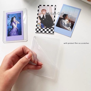 Clear Toploader 35PT Gruesa Tarjeta Caso Photocard Protector Interior ...