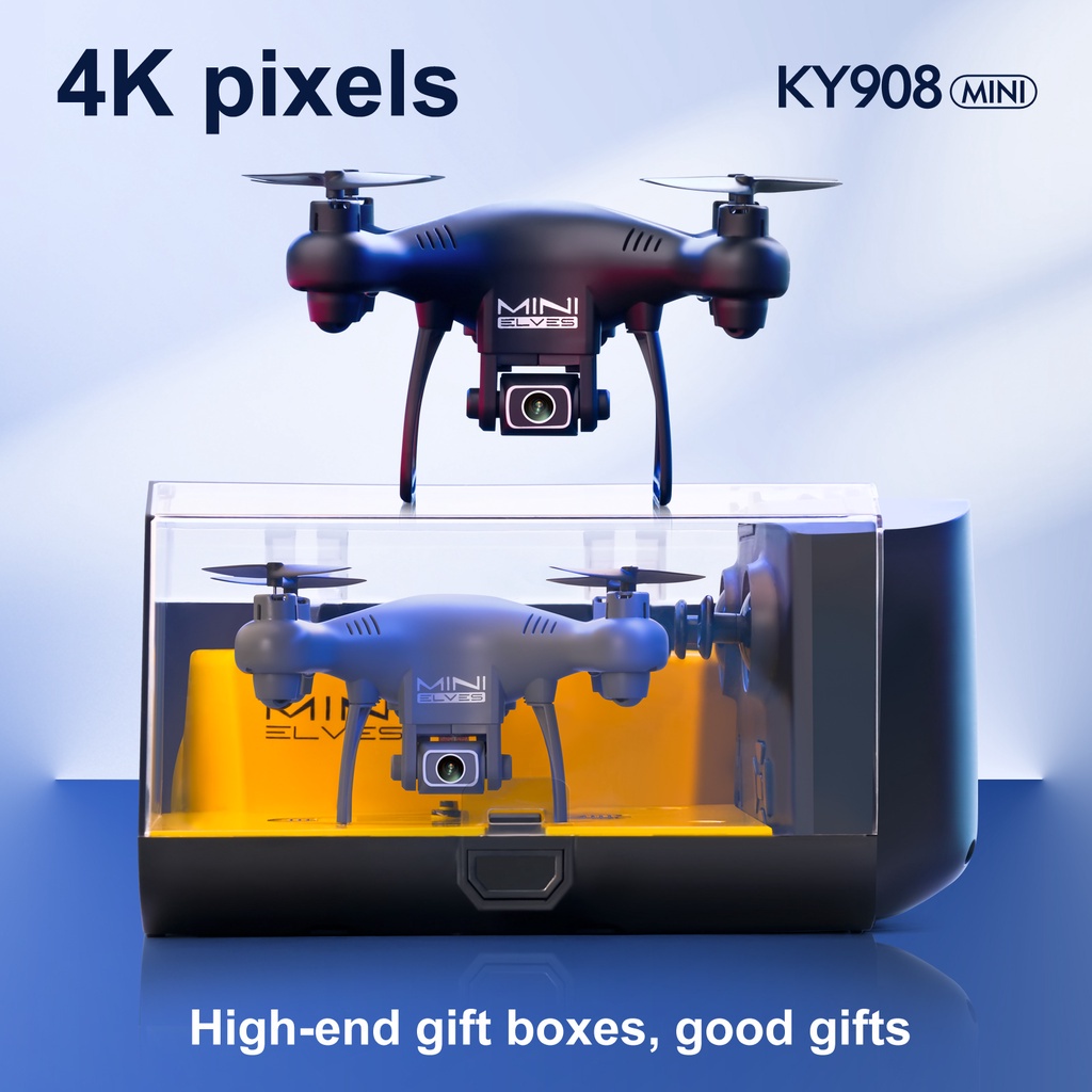 Nuevo KY908 Mini Drone 4K HD Cámara Wifi FPV Profissional RC Quadcopter ...