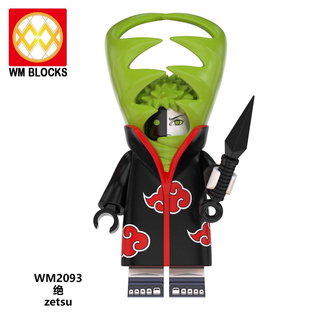 Mini figuras compatibles con Lego Naruto Akatsuki Comic bloques de ...