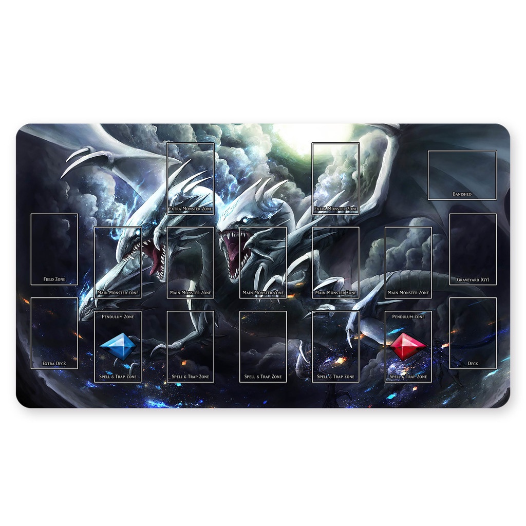 HOT OCG Playmat Ojos Azules Ultimate Dragon Dark Magician Duel Monsters Playmats Compatible Para ...