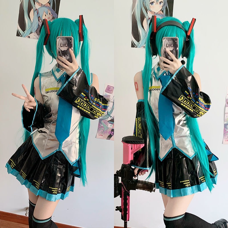 Comics Recomienda Hatsune Miku cos Ropa Lindas Niñas cosplay Disfraces ...