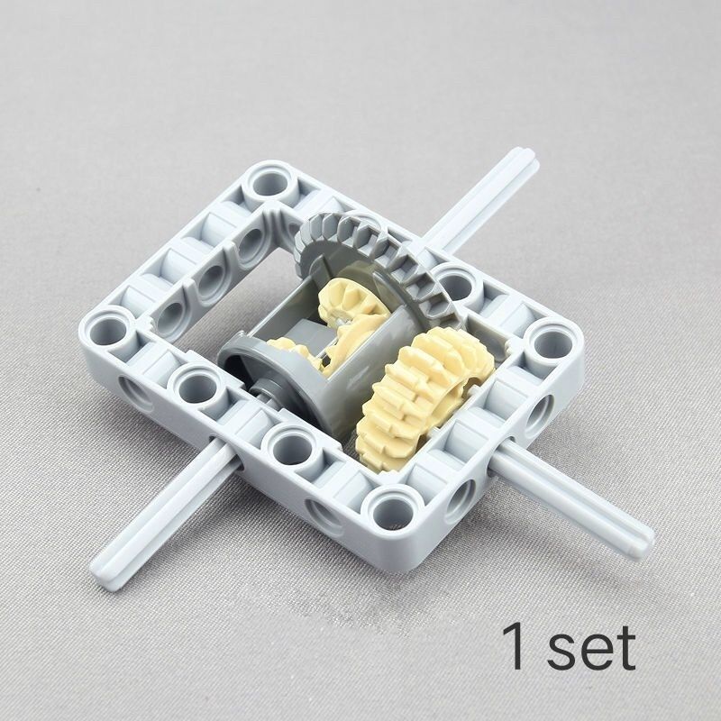 Bloques De Construcción De Partículas Pequeñas Caja Diferencial Engranaje Compatible Lego ...