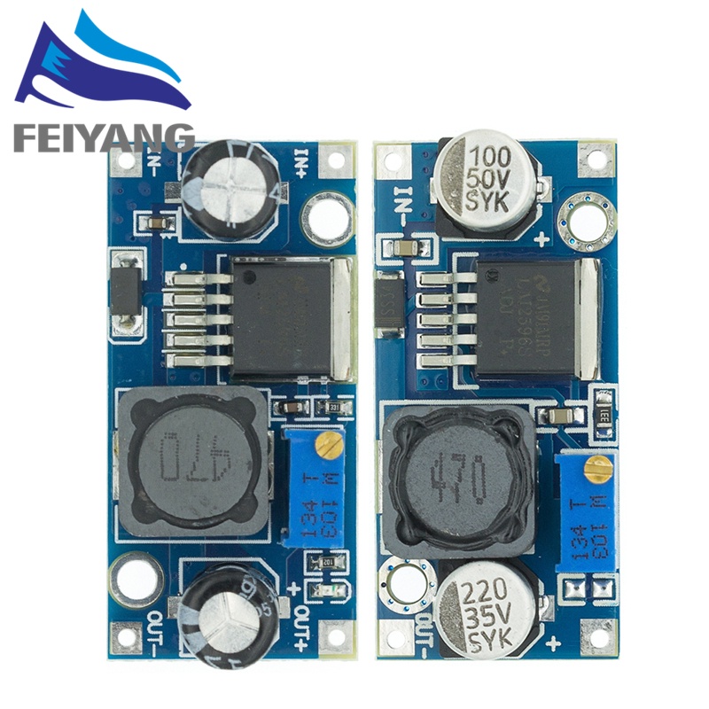 LM2596 LM2596S ADJ Módulo De Fuente De Alimentación DC-Paso Hacia Abajo 5V/12V/24V Regulador De ...