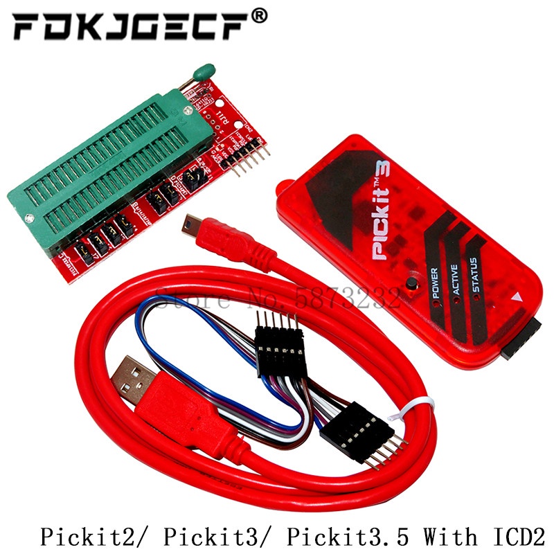 PICKit2 PICKIT3 PICKit3.5 Programador + PIC ICD2 PICKIT 2 3 3.5 Adaptador De Programación ...
