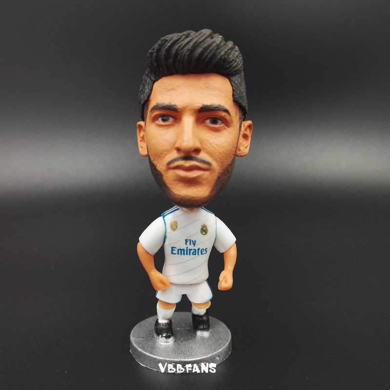 Muñecos De Jugador Del Real Madrid HAZARD RAMOS Cristiano Ronaldo Raul ...