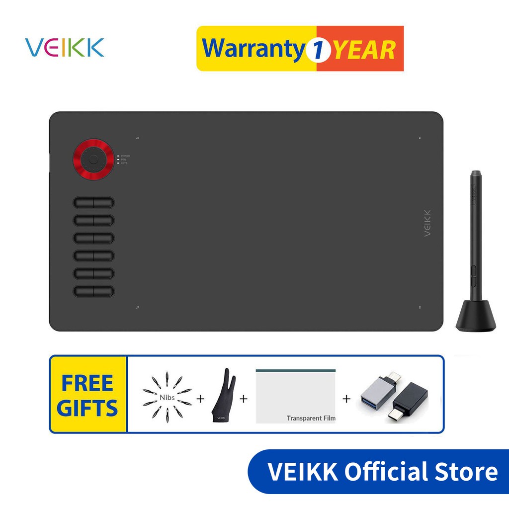 VEIKK A15Pro-Tableta De Dibujo (10 X 6 Pulgadas) | Shopee México