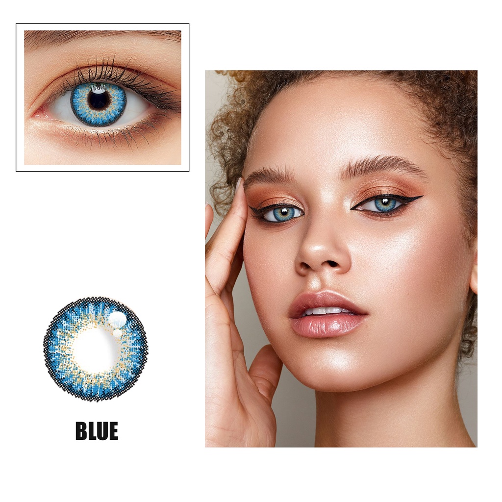 [Venta Al Por Mayor] Maxiy Girl Novmas 1 Par De Lentes De Contacto De ...