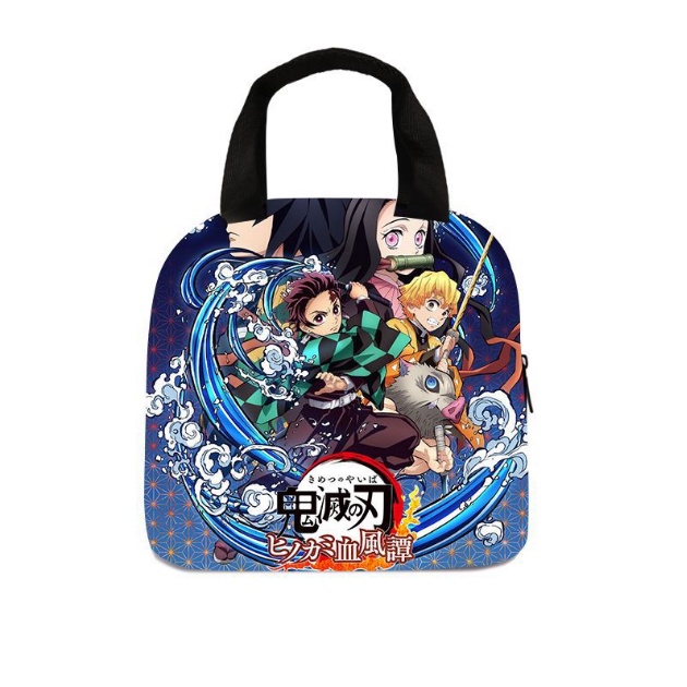 Lonchera Demon Slayer Lonchera Termica Loncheras Escolares Bolsa Anime ...