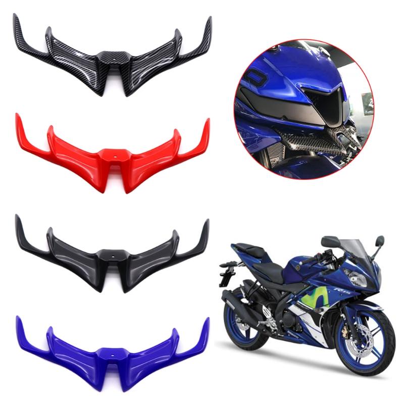 YIN Motocicleta Carenado Delantero Aerodinámico Winglets ABS Cubierta ...