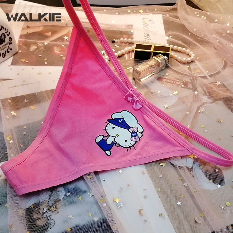 WALKIE Hello Kitty Mujeres Bragas Verano Algodón Impresión Deportes ...