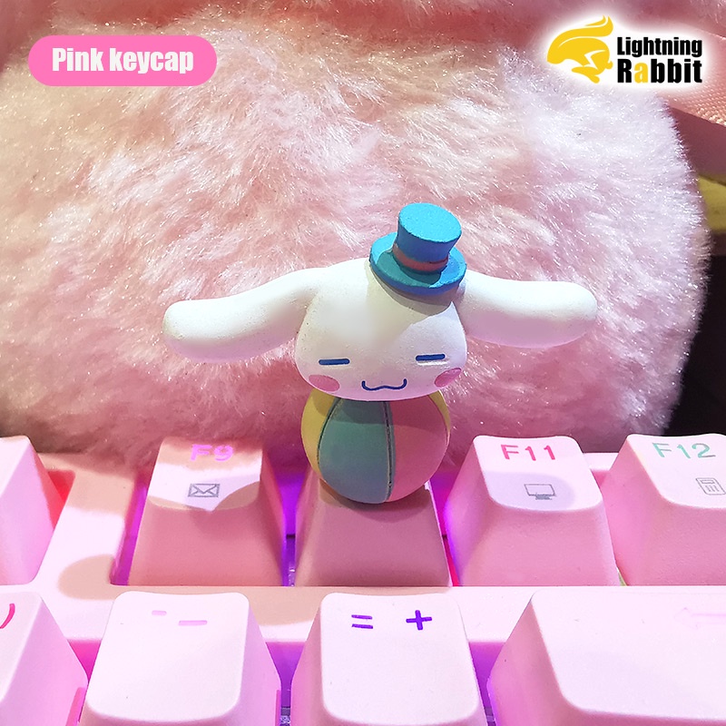 (Keycaps) Cinnamoroll Perro ABS Keycap Eje De La Cereza DIY Handiwork ...