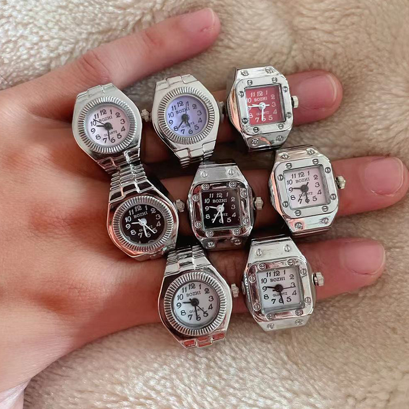 Anillos De Reloj De Cuarzo Simple De Moda/Elásticos Ajustables Fiesta ...