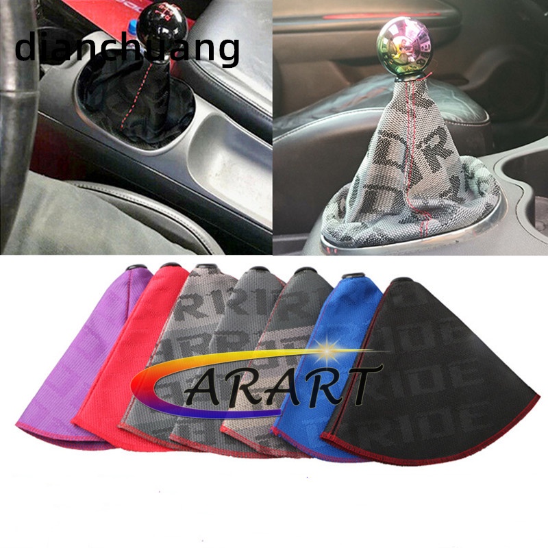 Racing Bride Hyper Fabric Shift Boot JDM Pomo De La Palanca De Cambios ...