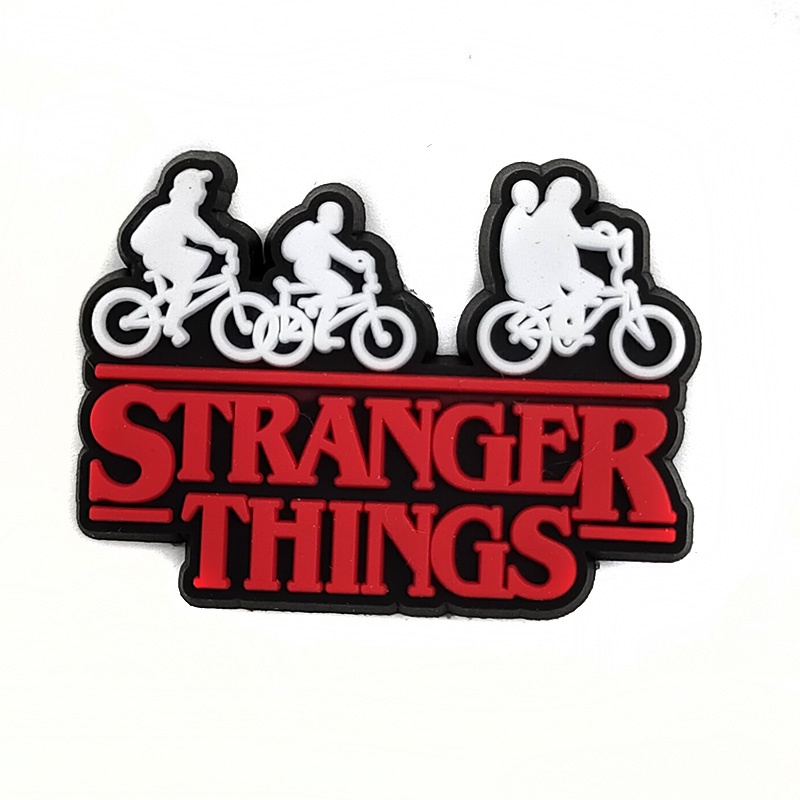 Stranger things serie Jibbitz 1pcs Crocs Dibujos animados shoe charms ...