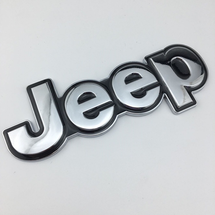 Adecuado Para JEEP Coche Pegatina De Metal Inglés Logotipo De Una Sola ...