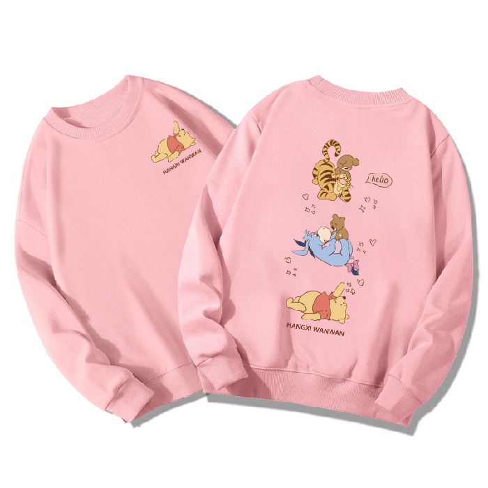 Suéter De Manga Larga De Dibujos Animados Winnie The Pooh Sudadera De ...