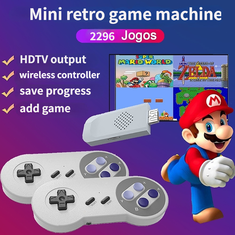 SF2296 Consola De Juegos Super Retro Clásica De 16 Bits SNES SFC Juego ...