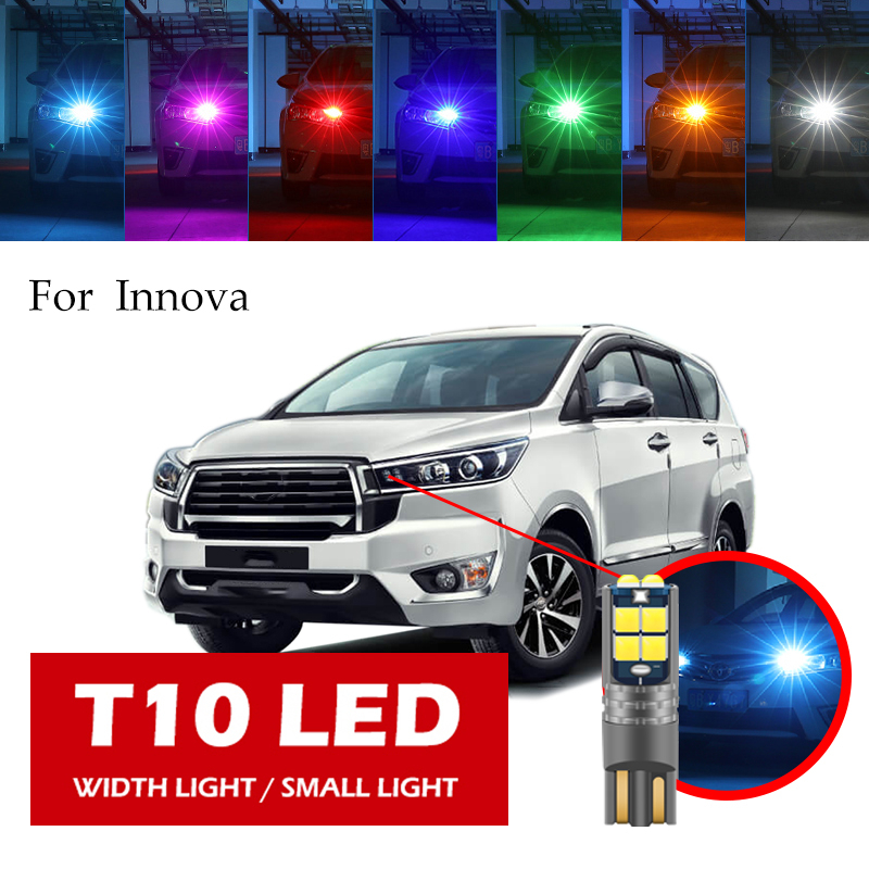 1ps T10 LED W5W Para Toyota Innova 2008-2015 Luz De La Puerta Lateral ...
