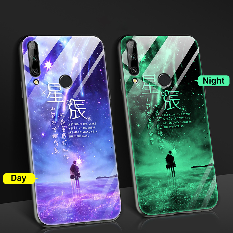 Funda Glow Huawei Y9 Prime 2019 Carcasa De Anime De Moda Para Parejas ...