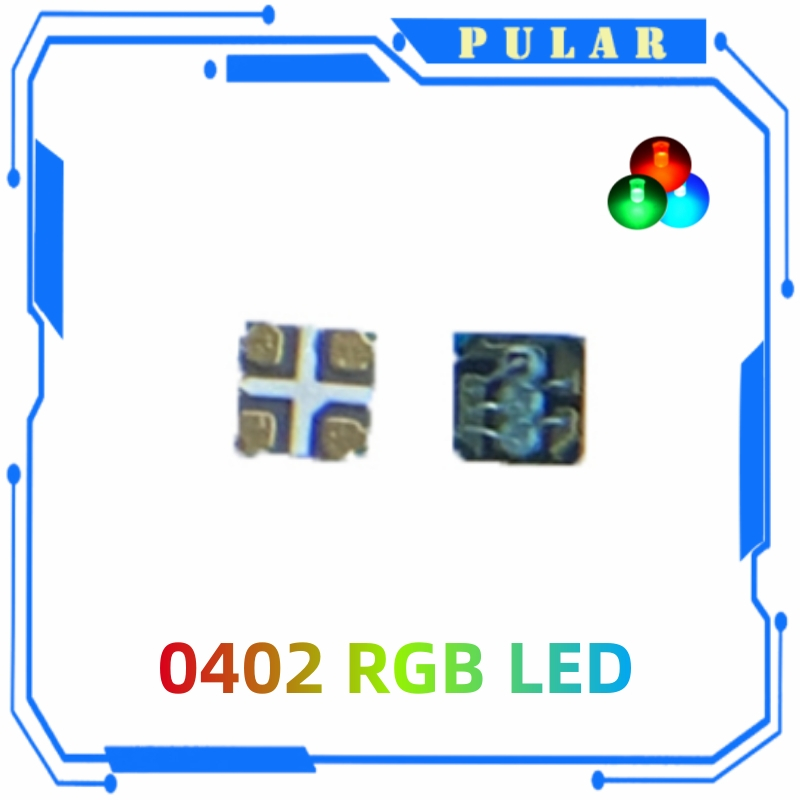 100pcs SMD LED RGB Diodo 3528 5050 1206 0402 0603 3535 2121 Alto Brilho ...