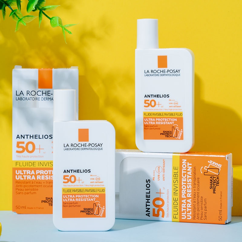 La Roche-Posay Anthelios Shaka Fluid SPF 50 + Sin Fragancia , 1.69 fl ...