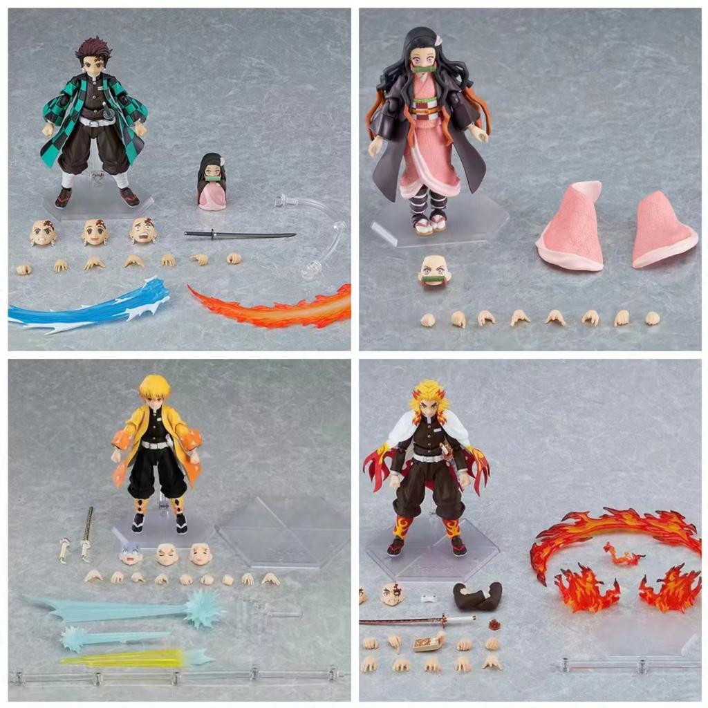 Denom Slayer Figma DX-50 Nezuko 498 Tanjiro Modelo Móvil Juguetes ...