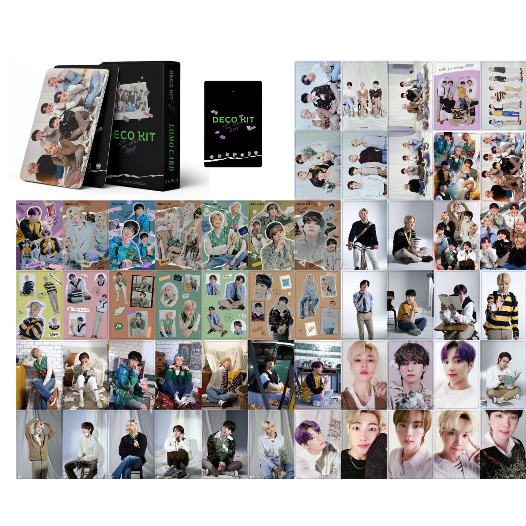 Kpop 55 Unidades/Caja BTS photocards Proof Yet to come Festa Album LOMO ...