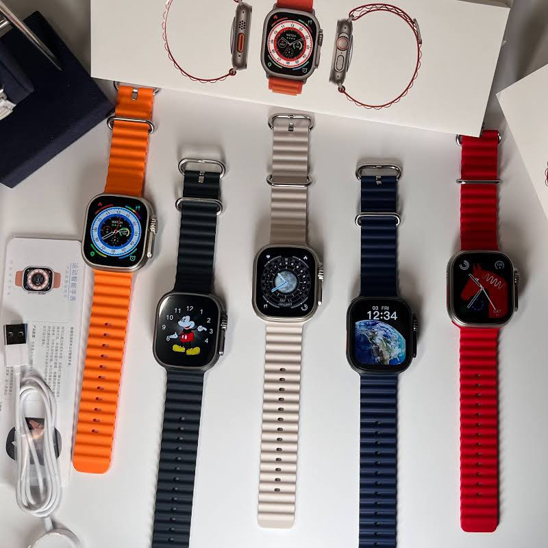 Reloj T800 ultra Smart watch series 8 NFC Calculadora Bluetooth Llamada ...