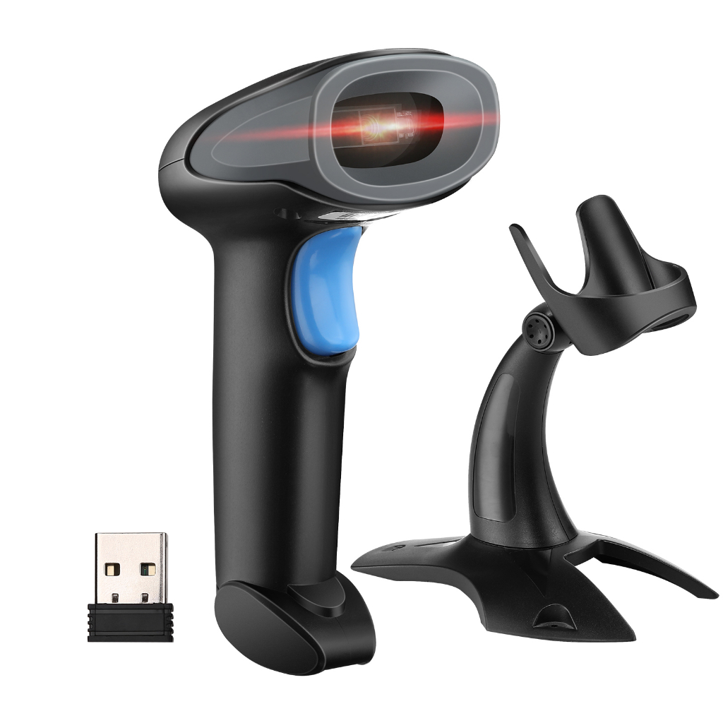 Eyoyo Escáner De Código De Barras Inalámbrico 1D 2D , 2.4G Y USB Con ...
