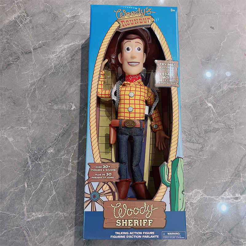 40cm Disney Toy Story 4 Alguacil Parlante Woody Buzz Jessie Rex Figuras De Acción Colección De ...