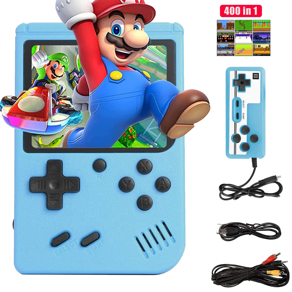 Mini Consola Retro, Consola Portatil Tiene 400 Juegos Incorporados ...