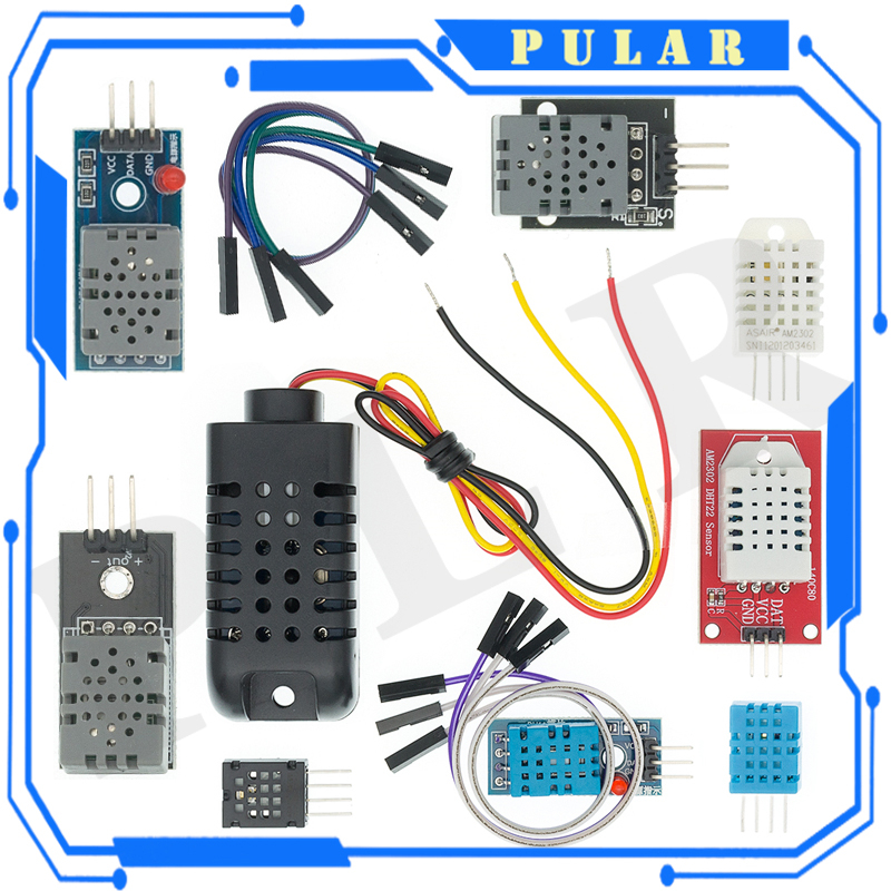 Sensor Digital De Temperatura/De Humedad DHT11 DHT22 AM2302 AM2301 AM2320 MW33 Y Módulo Para ...