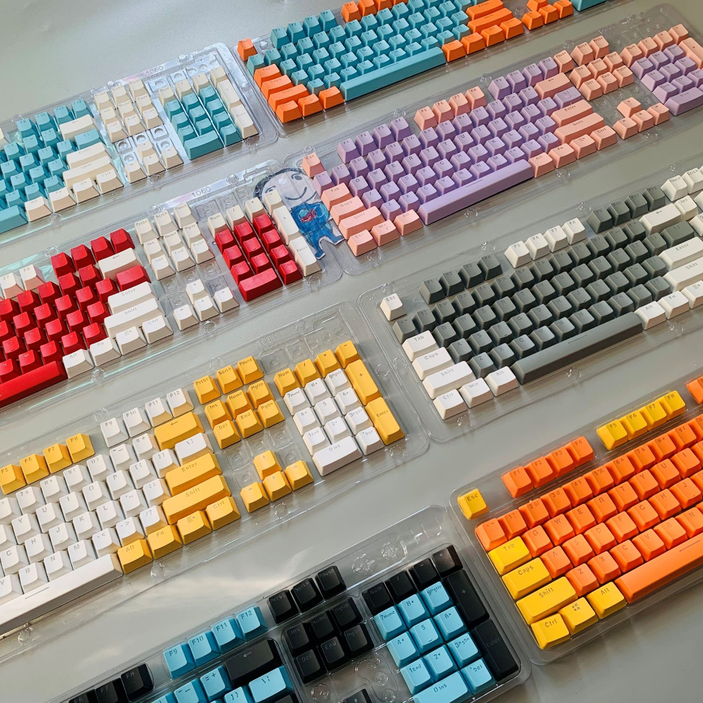 Nuevo 104 Pcs Teclado Mecánico Keycaps Set OEM Retroiluminado Dos ...