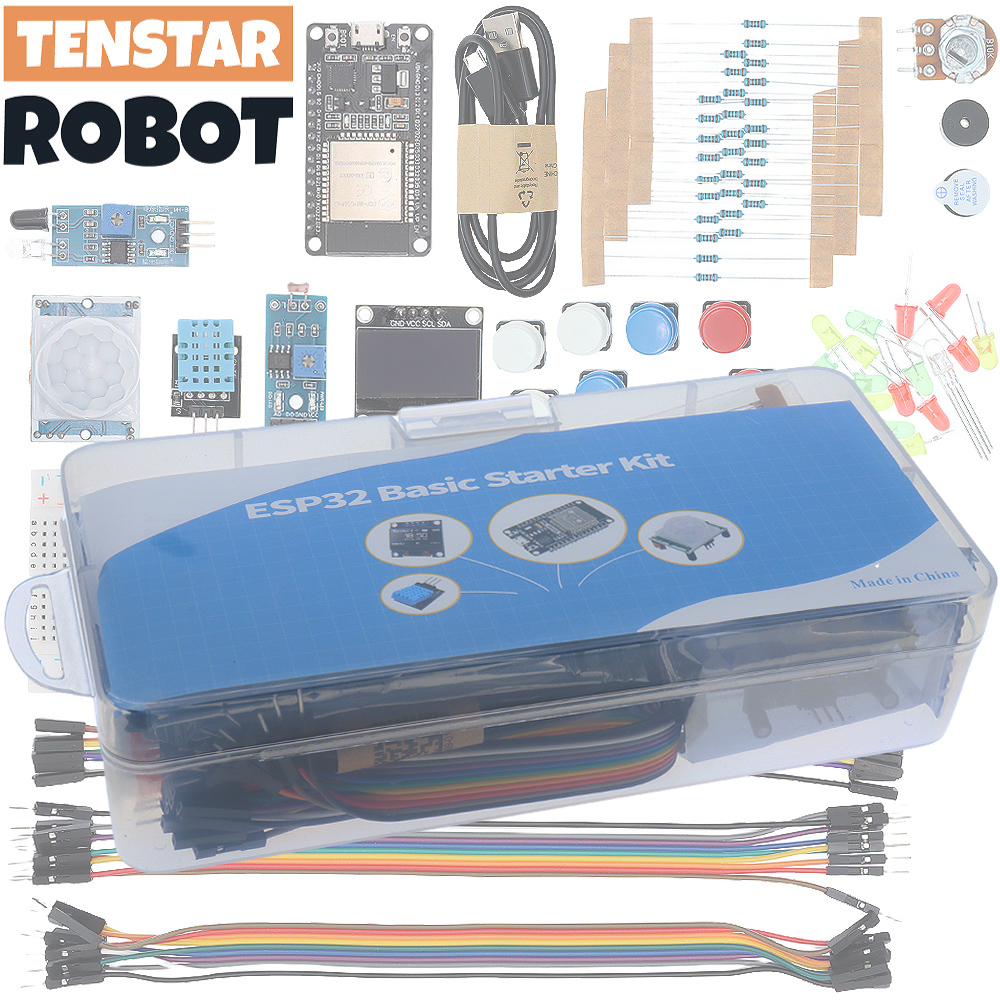 Kit Básico De Inicio Para Esp32 Esp 32s Placa De Desarrollo Wifi Para El De Aprendizaje Del 