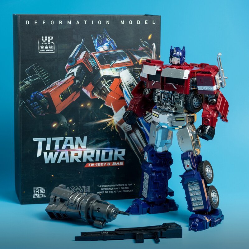 32cm Gran Optimus Prime Robot Baiwei TW-1027D Transformación Juguete ...