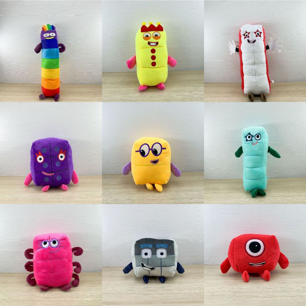 15-36cm, Numberblocks Bloque De Números De Dibujos Animados Bloque De ...