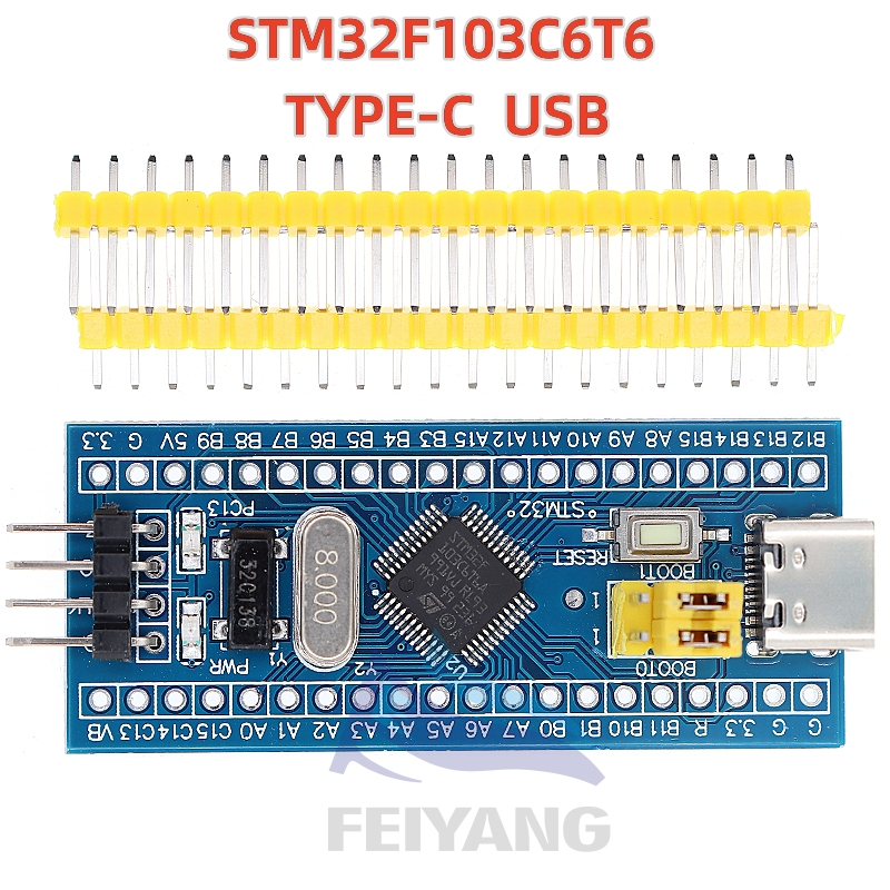 STM32F103C6T6 STM32F103C8T6 Brazo STM32 Módulo Mínimo De La Junta De Desarrollo Del Sistema Para ...
