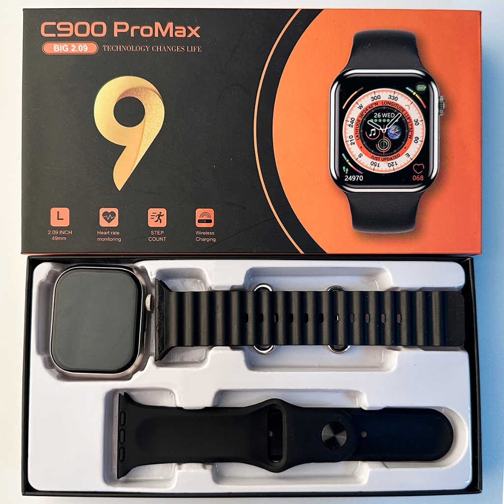 2023 Nuevo Reloj Original C900 Pro Max Reloj Inteligente Hombres ...