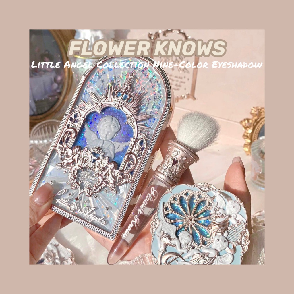 FLOWER Know Little Angel Collection Sombra De Ojos De Nueve Colores ...