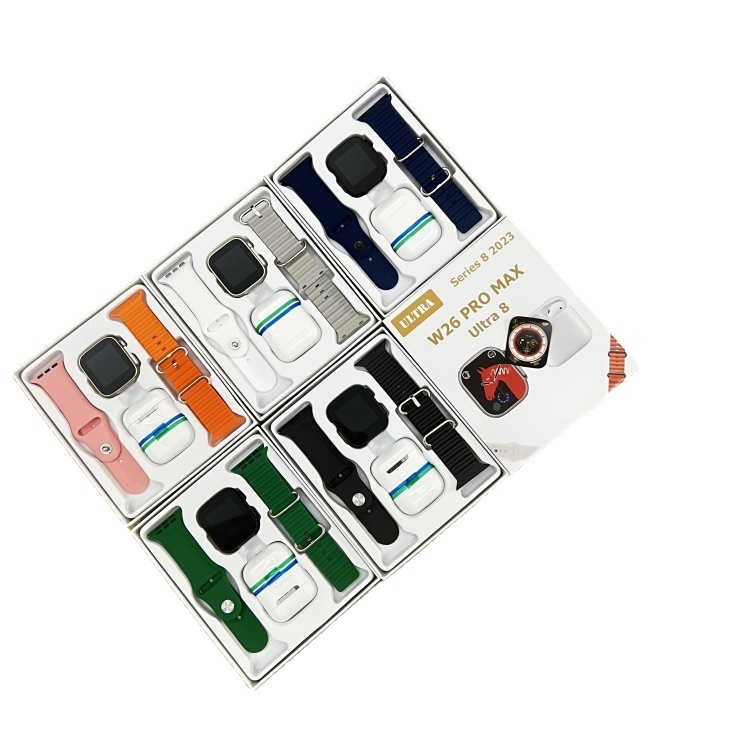 Nuevo Reloj Inteligente 2023 W26 Pro Max TWS Auricular 2 En 1 Llamada ... Nuevo Reloj Inteligente 2023 W26 Pro Max TWS Auricular 2 En 1 Llamada ...