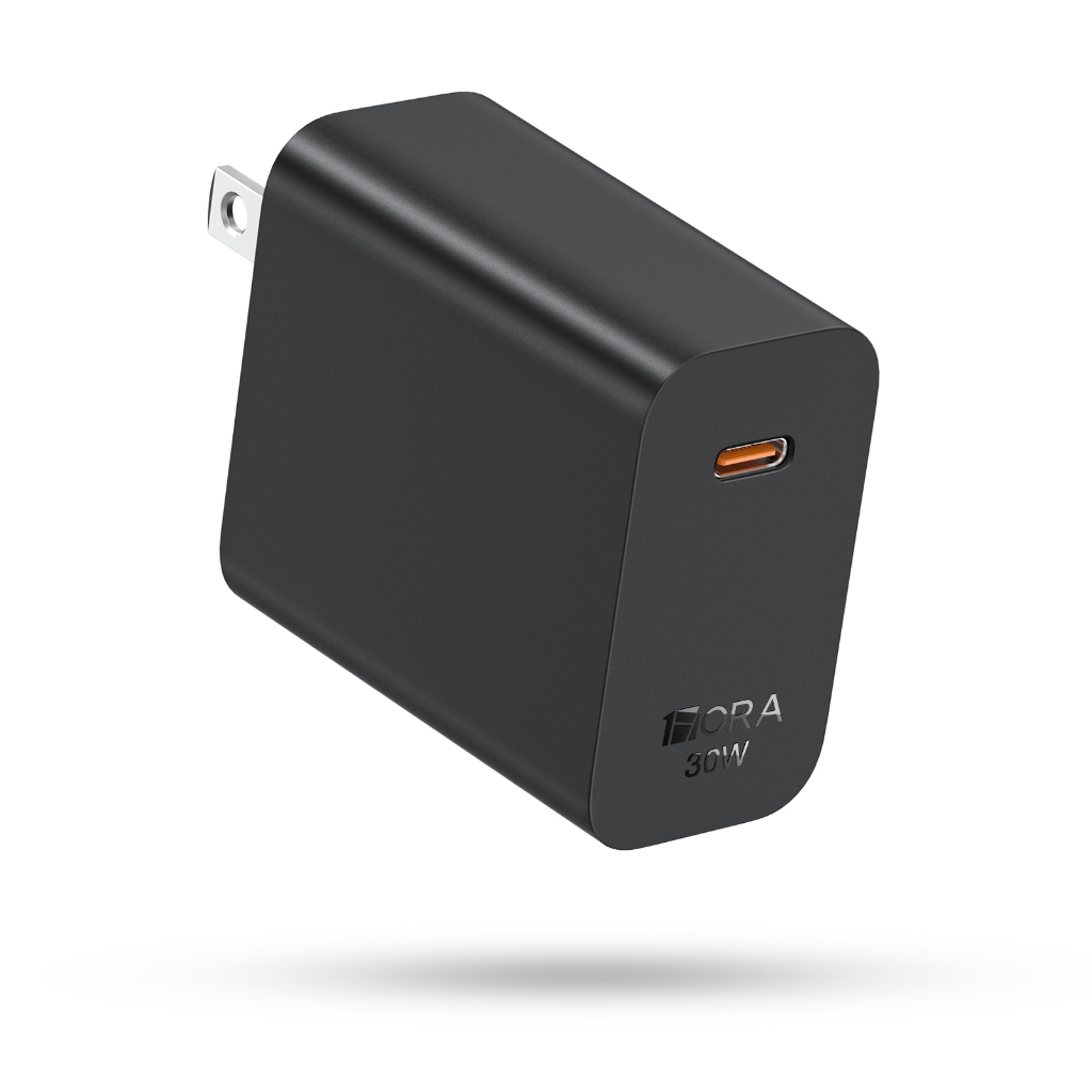 1Hora 30W PD Cargador USB C Tipo C con cable Adaptador De Carga Rápida ...