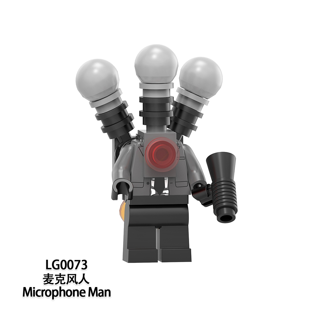 Skibidi Toilet Action Figures Titan Cameraman Humanoid Toilet Man Titan ...