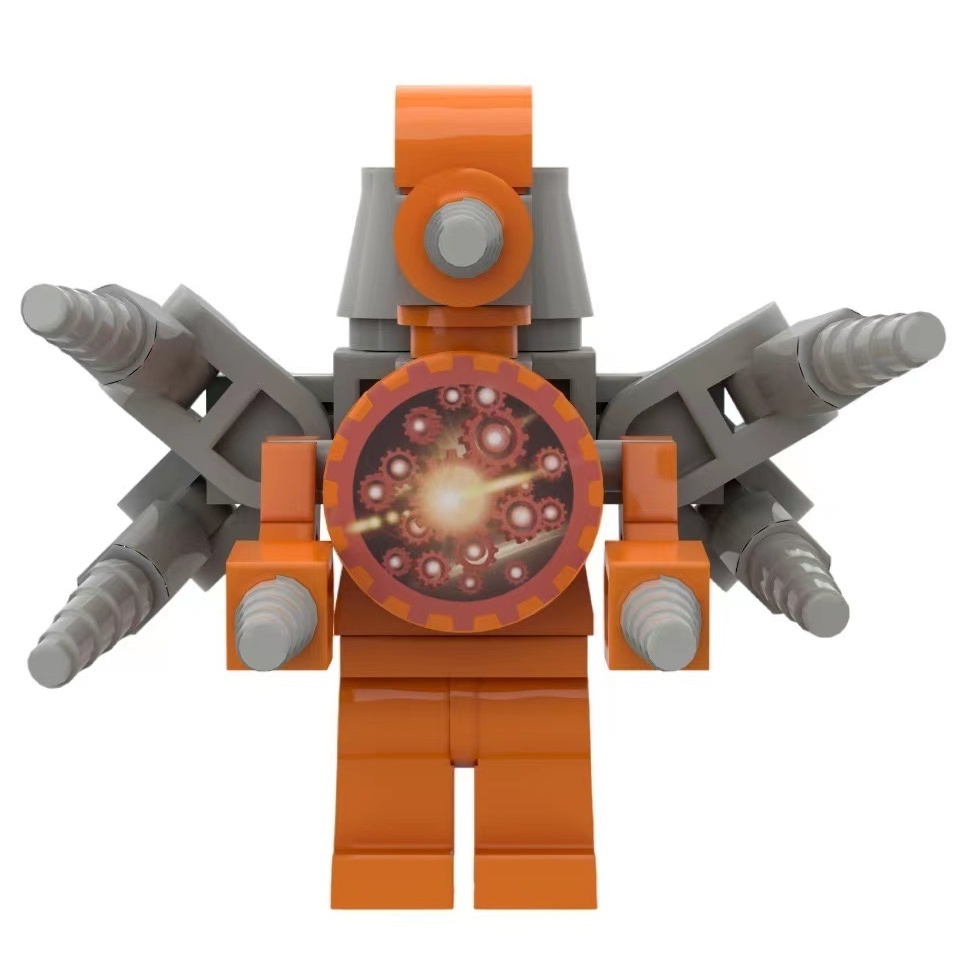 Skibidi Toilet Action Figures Titan Cameraman Humanoid Toilet Man Titan ...