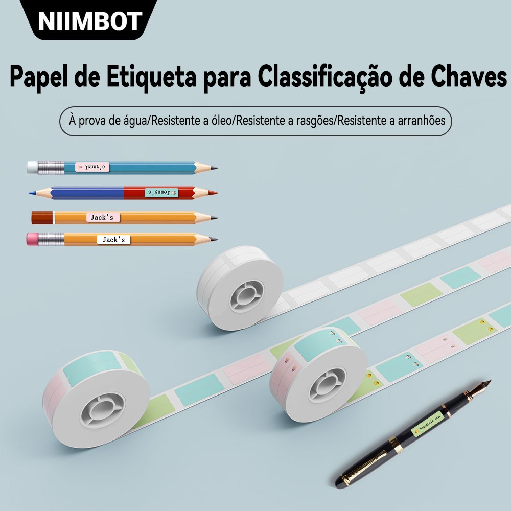 NIMBOT D11/D110/D101 Nuevas Pegatinas De La Etiqueta Pluma , Se ...