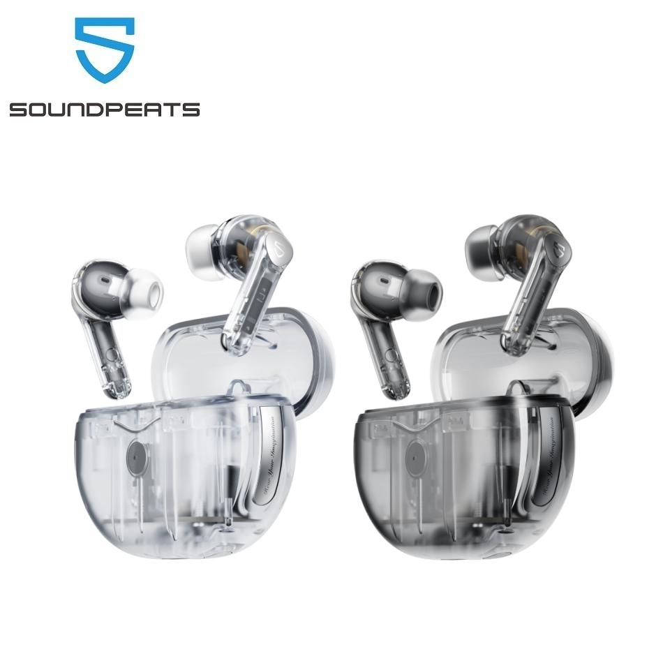 SoundPEATS Air4 Pro Auriculares Transparentes Bluetooth 5.3 ...