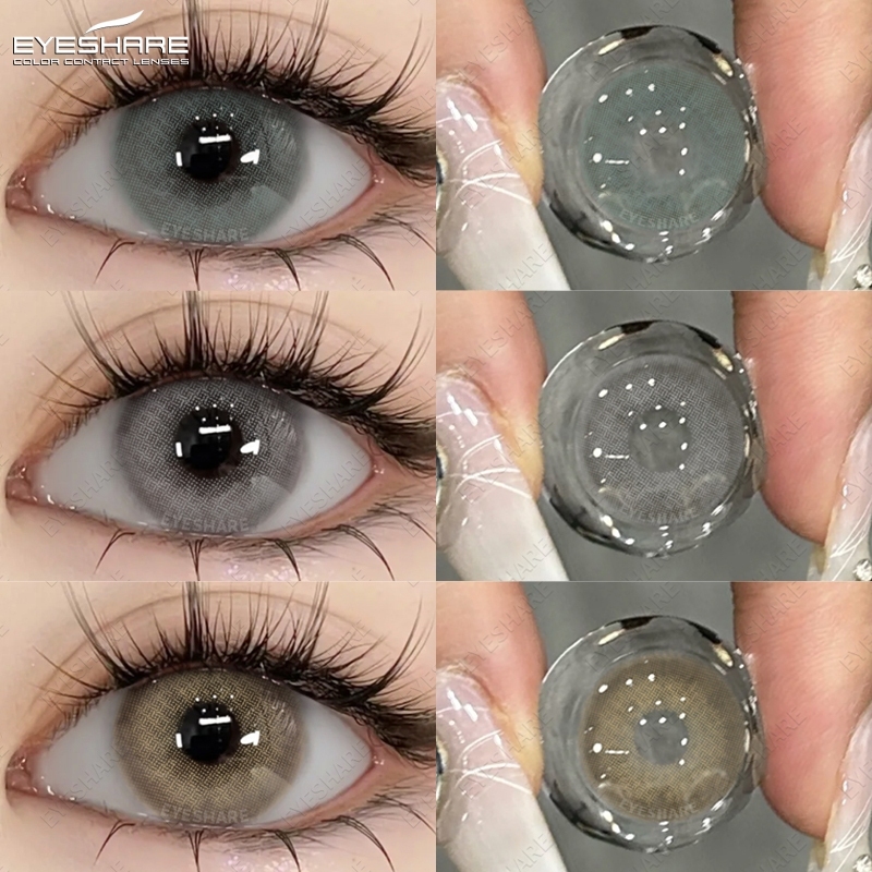 AMARA Colorful Contact Lenses BrazilGirl Series Eye 1 Pair of 12 Colors ...