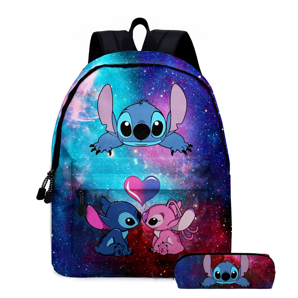 MINISO Disney Stitch Mochila Escolar Estudiantes De Primaria Y ...