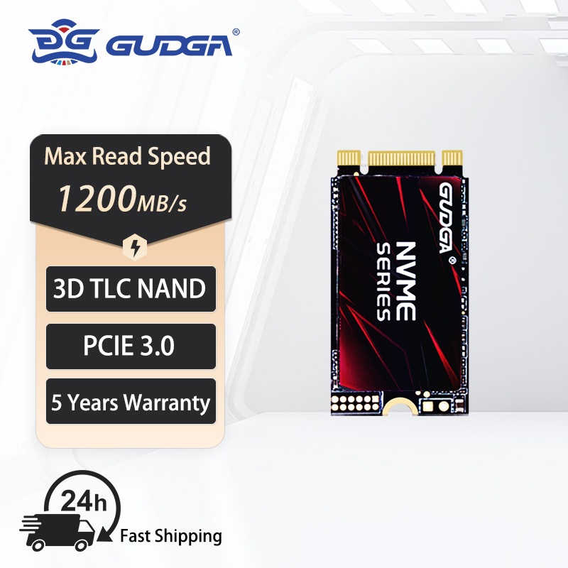 GUDGA NVMe SSD M2 128GB 256GB 512GB 1TB PCIe 3.0x2 M . 2 2242 Para Ordenador Portátil De ...