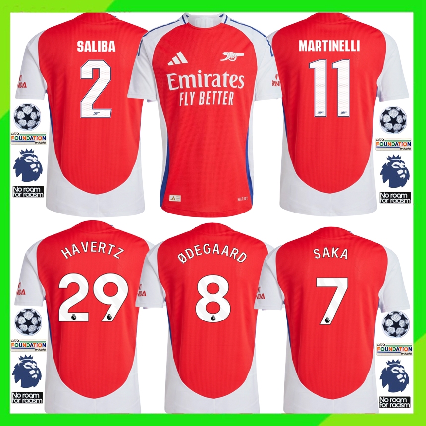 Temas De Los Aficionados-2024-2025 Arsenal Casa Tamaño S-XXL Hombre ...